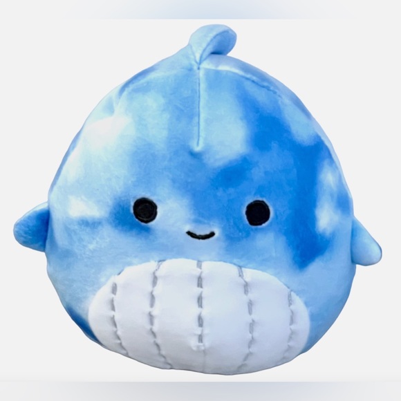 Kellytoy | Toys | New Squishmallow 5 5 Inch Samir The Blue Whale Plush ...